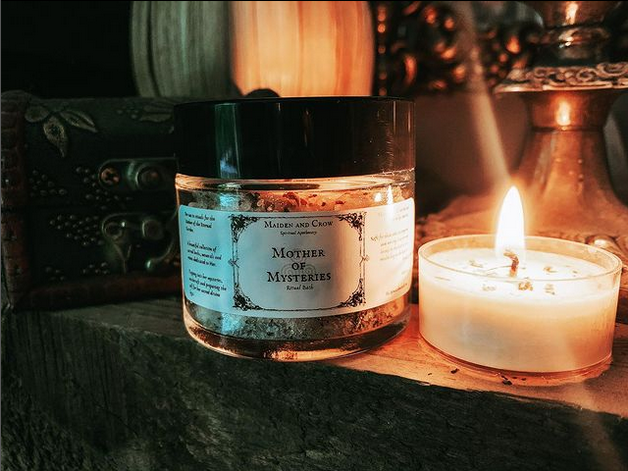 Mother of Mysteries Ritual Bath – Maiden and Crow Spiritual Apothecary