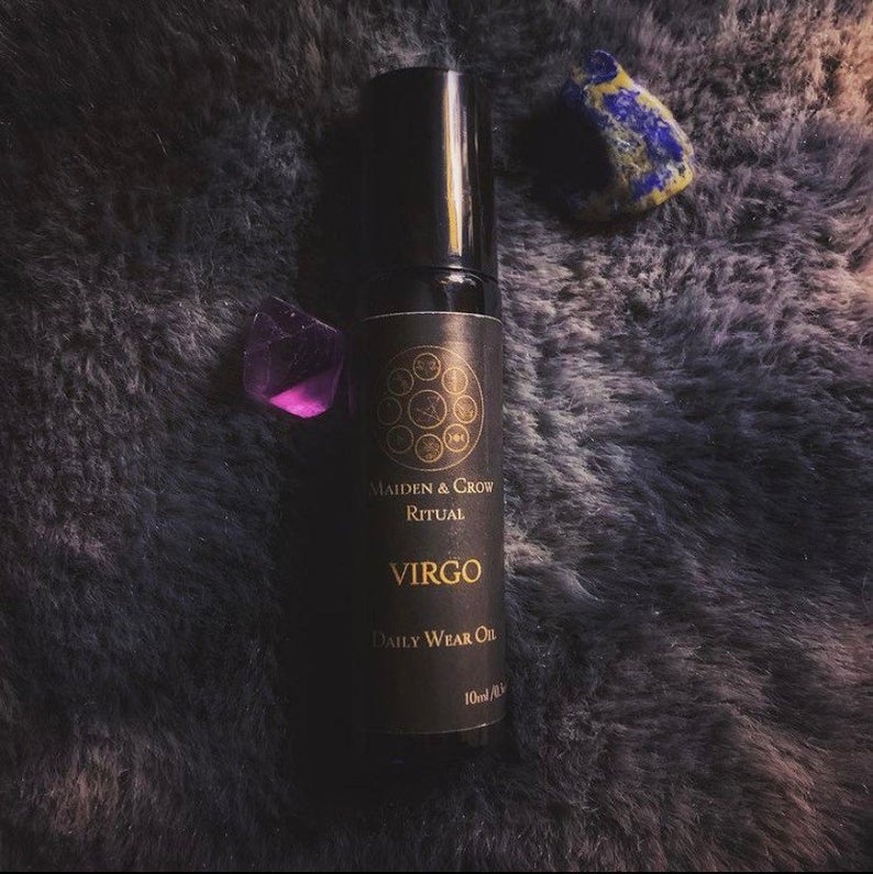 Virgo Astrological Oil – Maiden and Crow Spiritual Apothecary